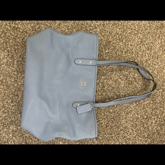 Coach | Bags | Blue Coach Tote | Poshmark